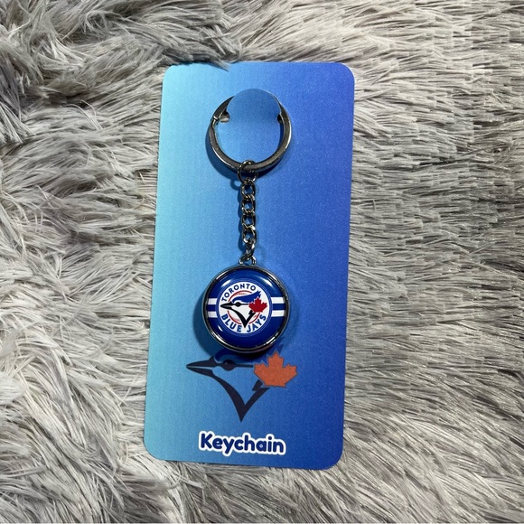 Accessories | Toronto Blue Jays Double Sided Keychain Old Logo | Poshmark